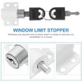 Sliding Window Lock Child Safety Lock Multi-use Window Sash Stopper ...