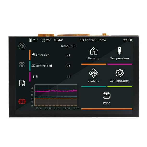 Pantalla Táctil LCD 5 Pulgadas MIPI V1.1 para Raspberry Pi 5/4B/CM4/3B ...