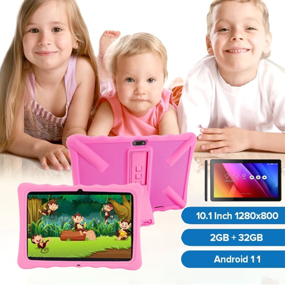 10.1"HD Kids Tablet, Doosl 32GB Storage Android 11 Children's Tablet ...