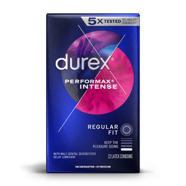 Durex Condom XXL Longer & Wider Natural Latex Condoms, Extra Wide Fit ...