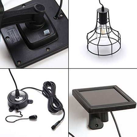Solar Ceiling Light,Solar Powered Shed Light with ON Off Switch ...