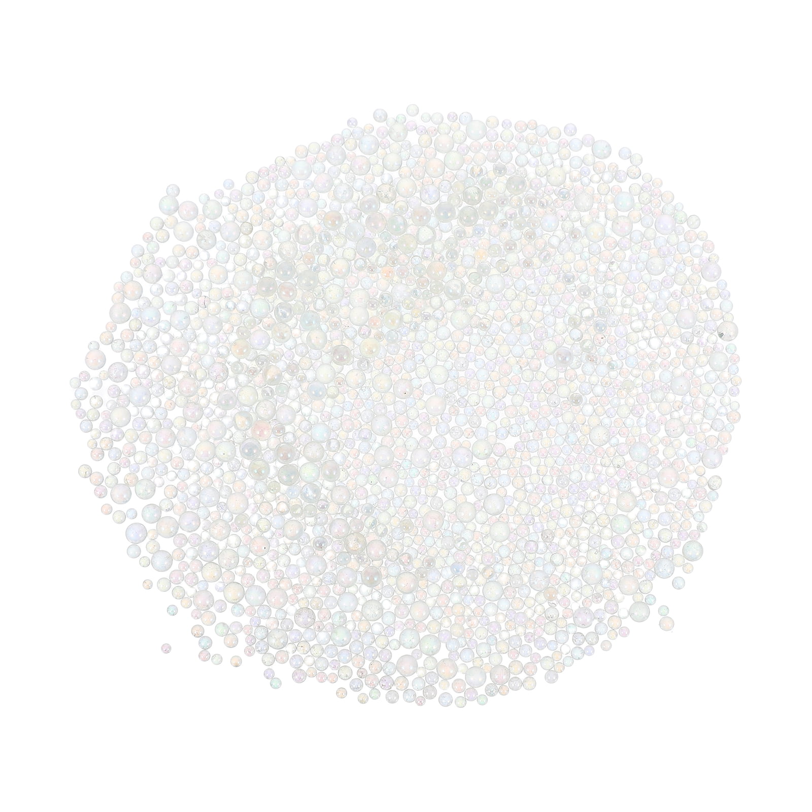 Click here for Shisuyan 1 Set No Hole Glass Beads Transparent Iri... prices