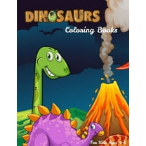 Dino: Kid's Dinosaurs Coloring Book: Dinosaur Coloring And Activity ...