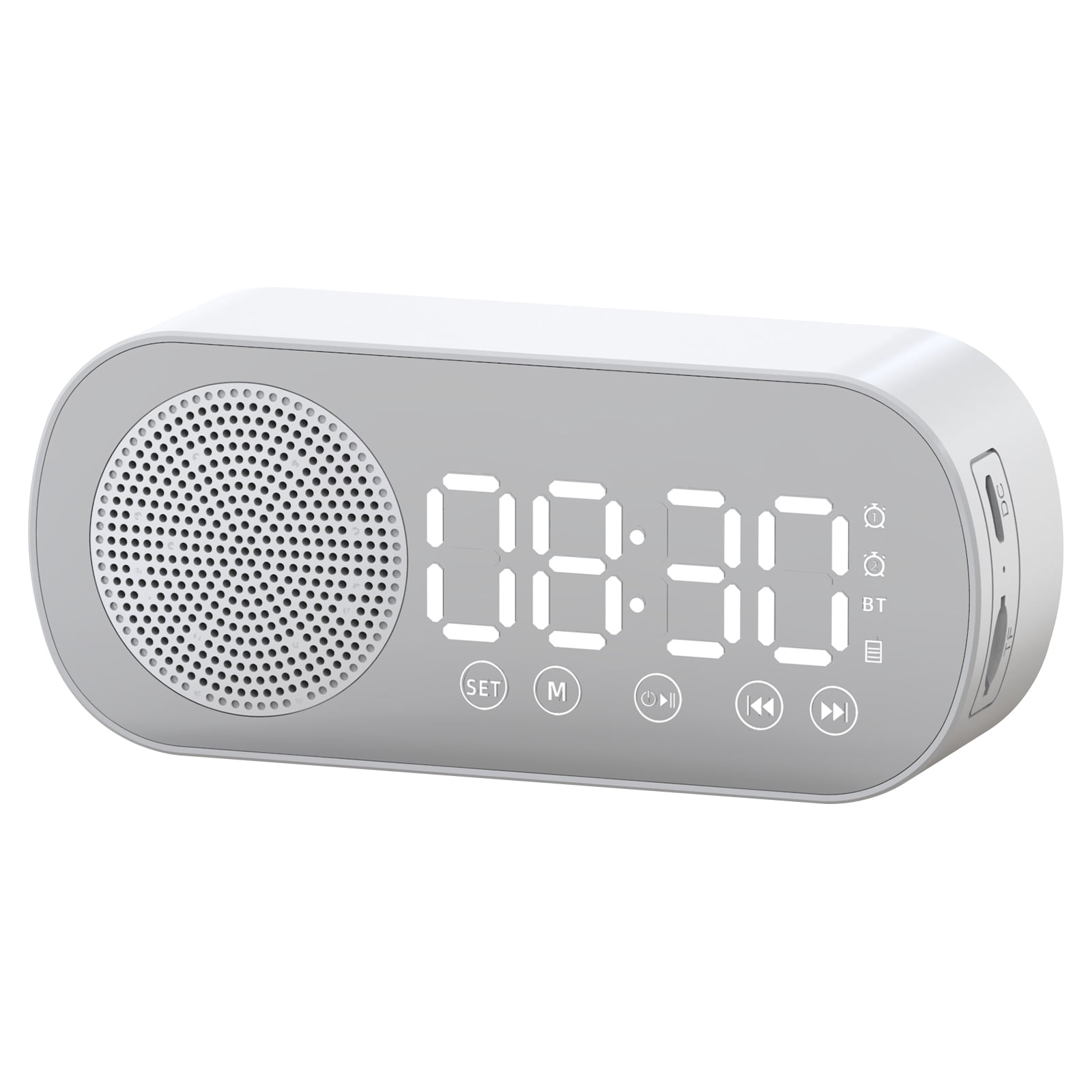Clock Dual Alarm Smart Audio Multifunctional Creative Durable Advanced ...