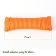 Ozark Trail 50 Foot 550lbs Paracord, 100% Polyester, Orange, Model 2155 ...