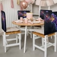 8 Pack Purple Dinosaur Chair Back Covers Color Colored Light Modern ...