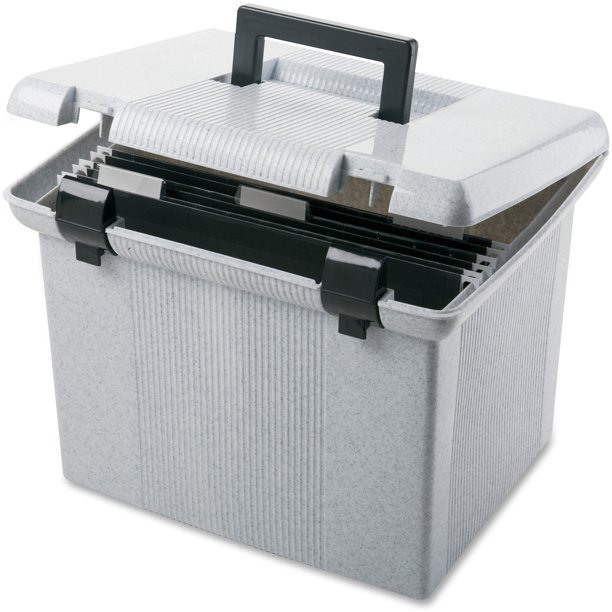 Pendaflex, PFX41747, Portafile File Storage Box, 1 Each, Granite ...