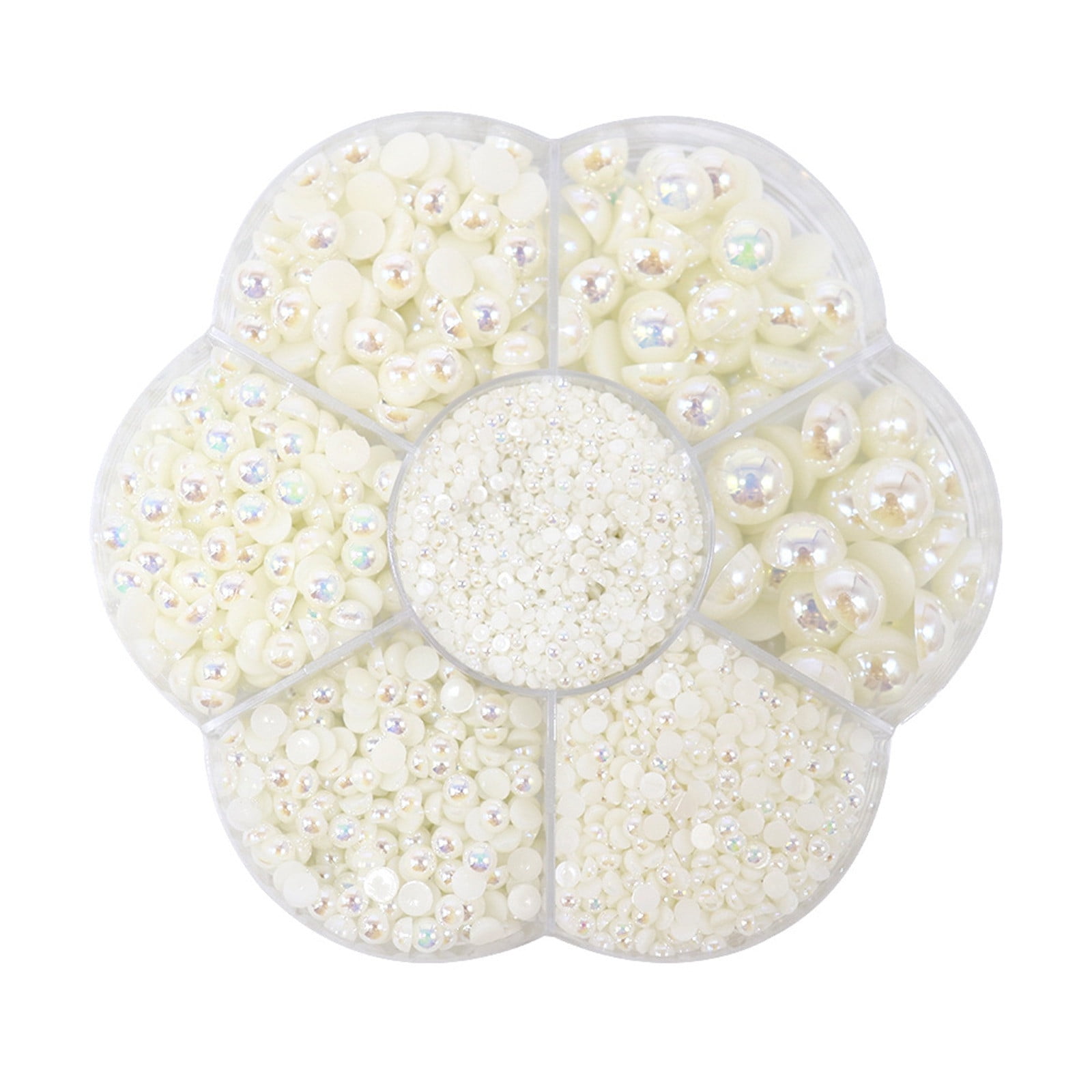 Click here for Agiferg Half Pearl Craft Flat Back Pearl Jewelry F... prices