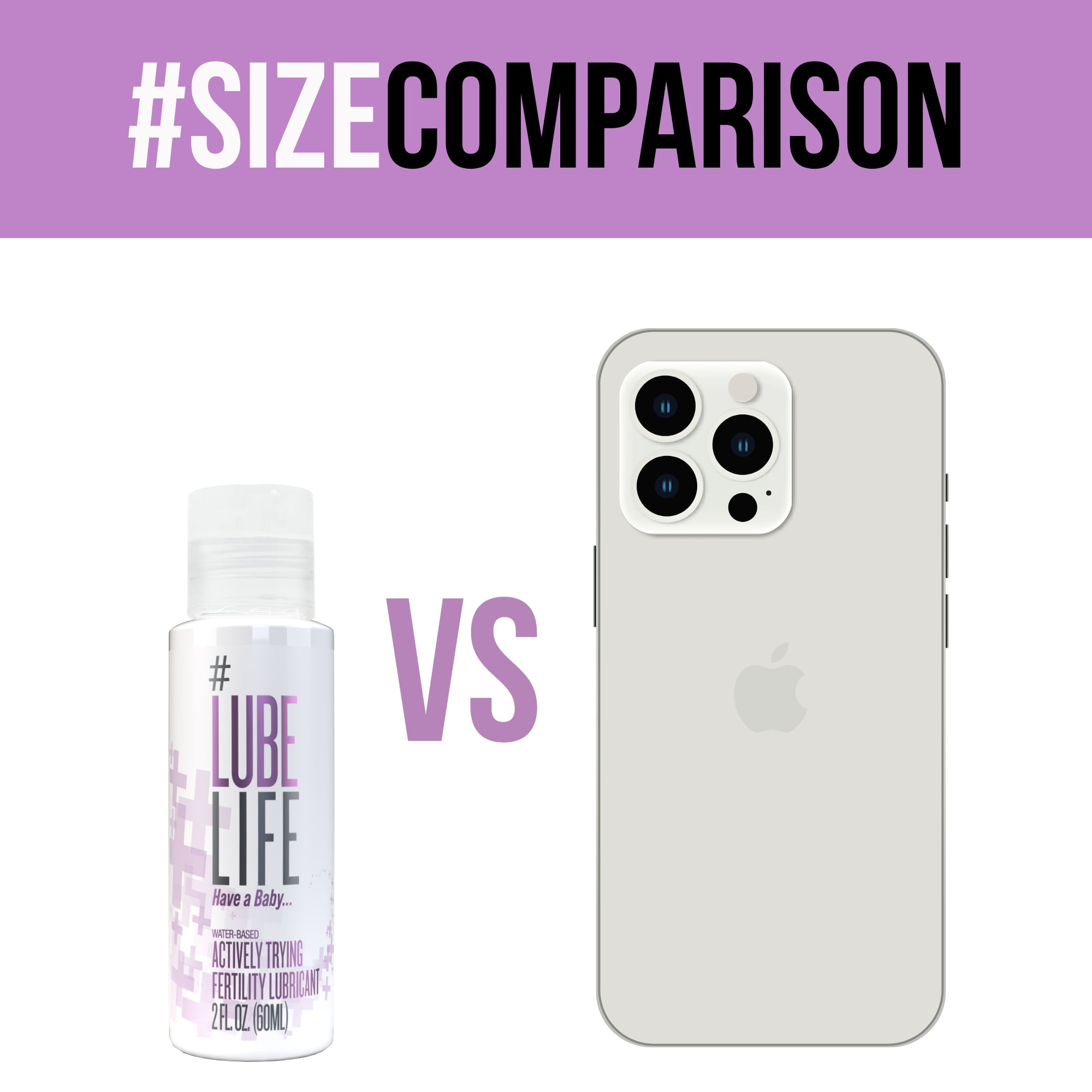 Lube Life Water-Based Actively Trying Fertility Lubricant, Fertility ...