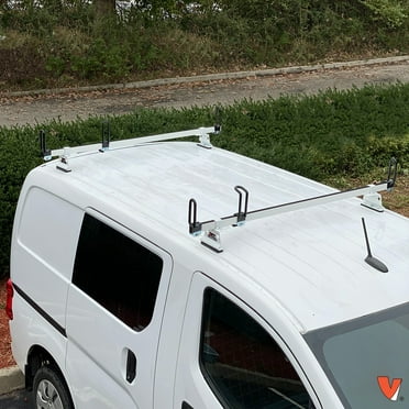 Vantech Heavy Duty 3 Bar Steel Ladder Roof Rack for Van, Fits RAM ...