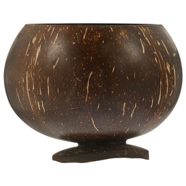 Coconut Cups, Plastic Coconut Cups with Lids and Straws for Hawaiian ...