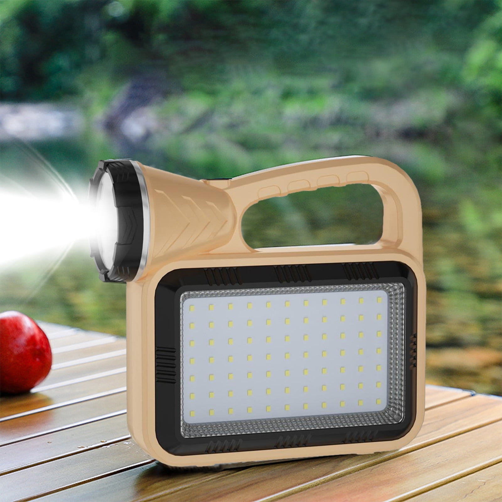 EUDIDV Portable Lamp Portable Camping Lamp Flashlight Rechargeable LED ...