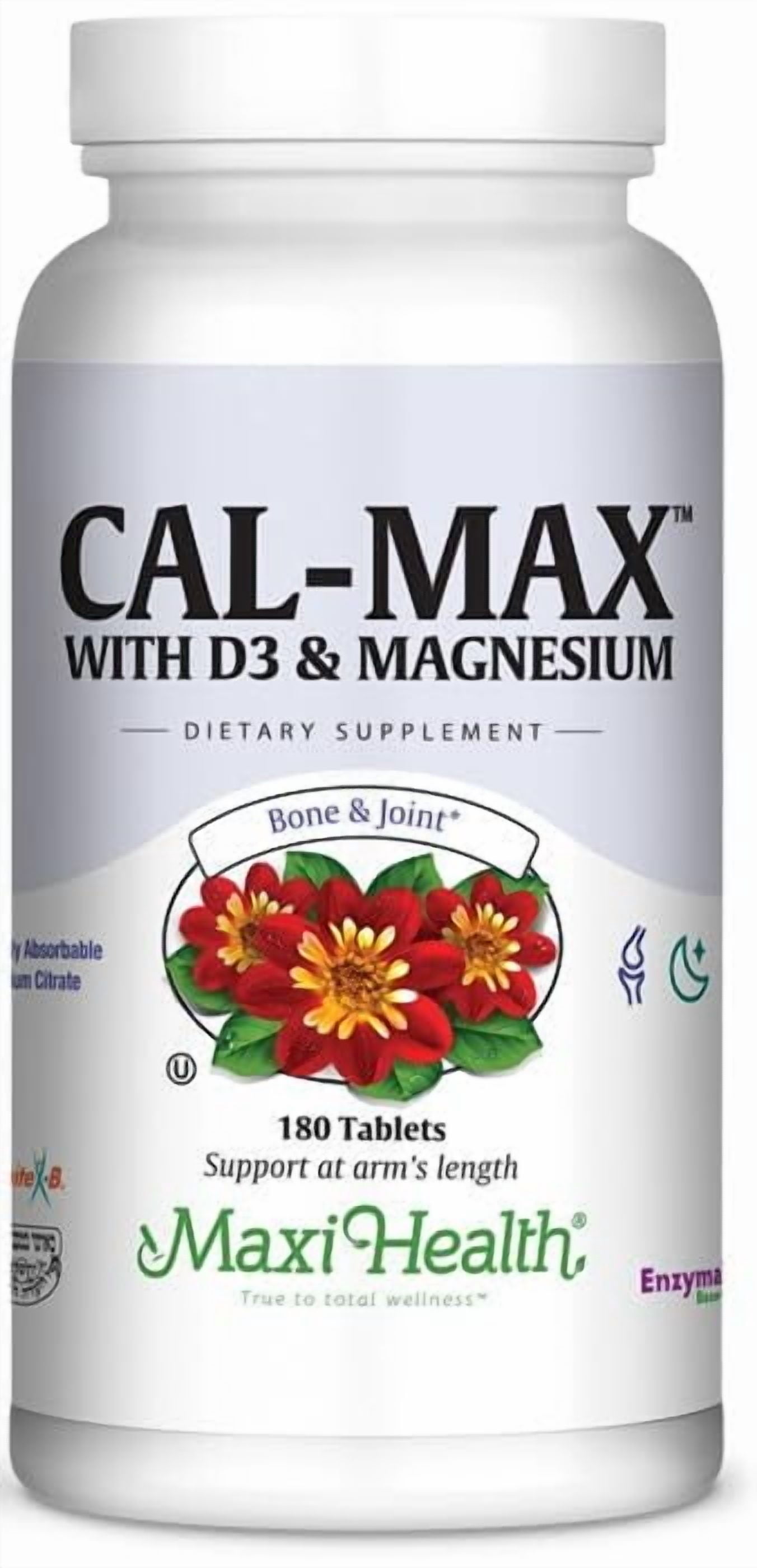 Suplemento Maxi Health Cal Max™ 90, 180 y 360 comprimidos | Bodega ...