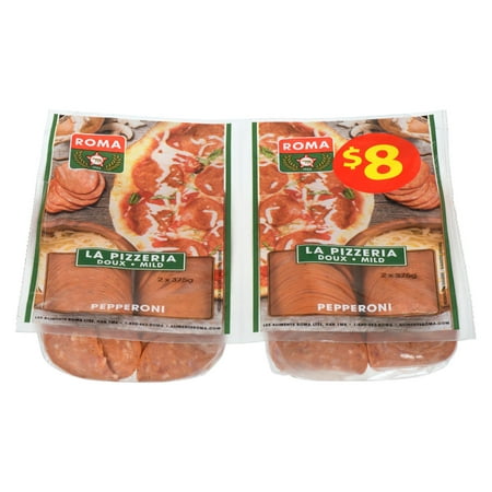 Roma La Pizzeria Mild Pepperoni - Walmart.ca
