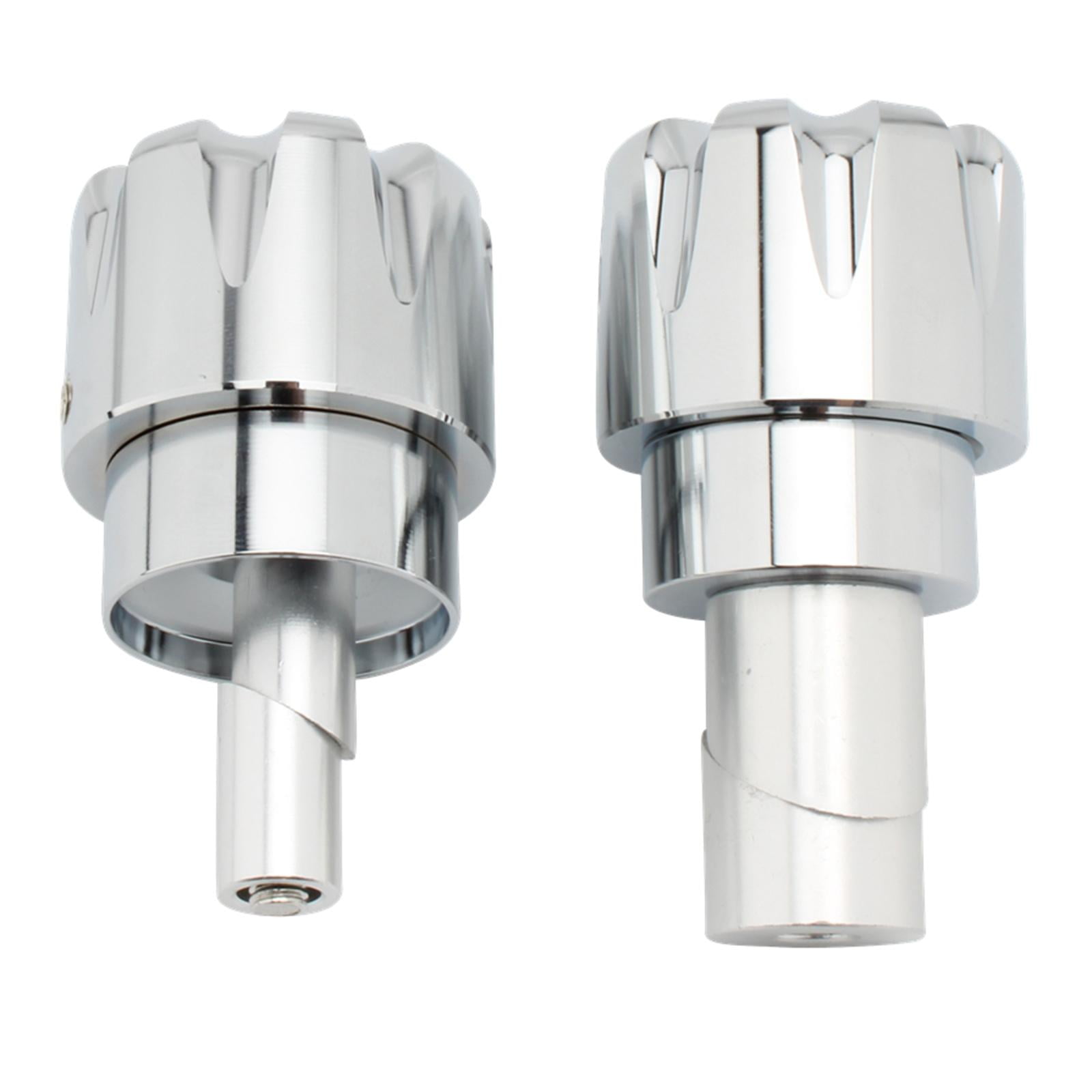 2 Pieces Motorcycle Front-Axle Nut Cover for - B Electroplate - Walmart.com