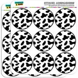 Cow Print Black White 18 2" Planner Calendar Scrapbooking Crafting ...