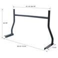 Extendable Steel Pick-Up Truck Ladder Rack Two-bar Set Adjustable Truck ...