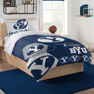 NCAA BYU Cougars "Modern Take" Bedding Comforter Set - Walmart.com
