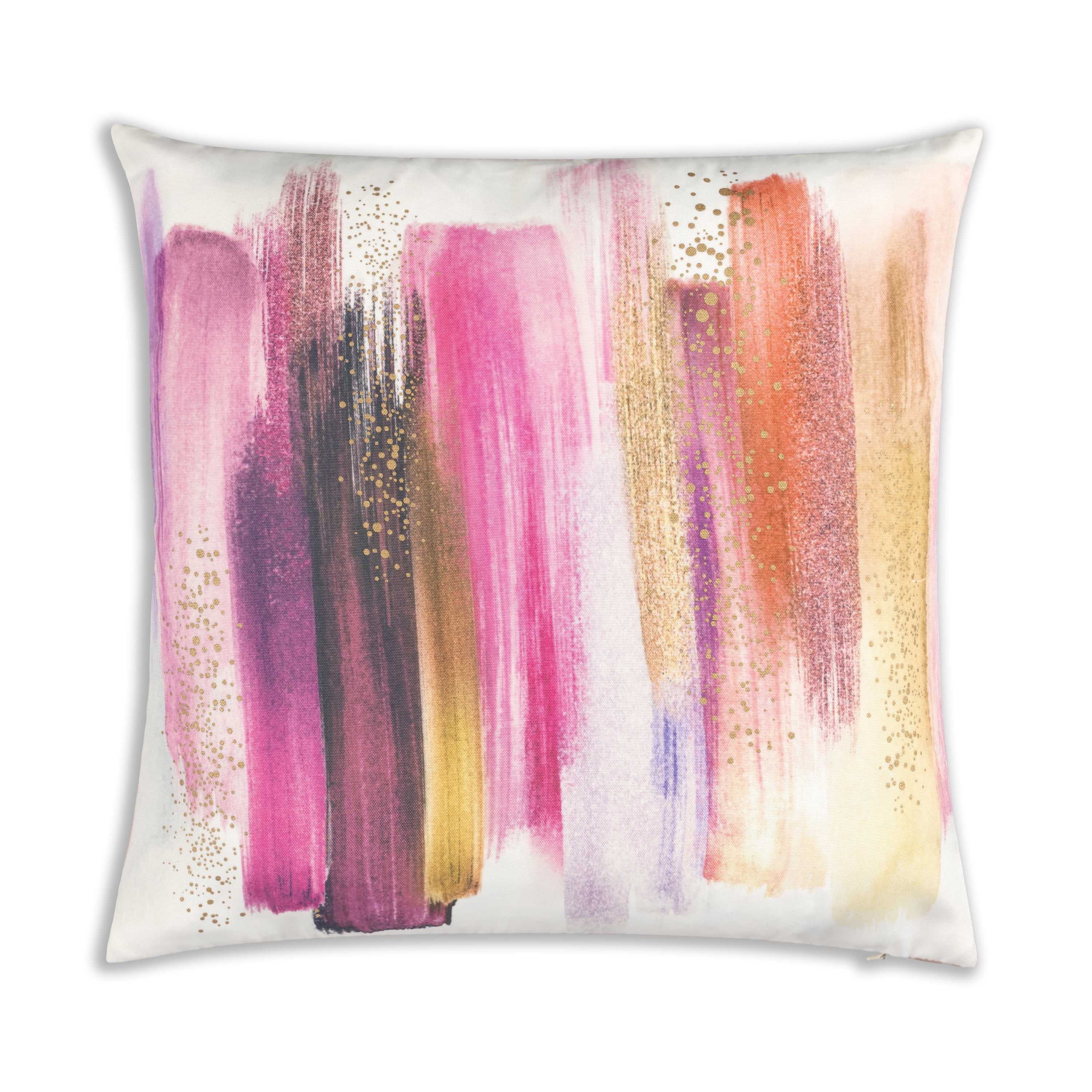 Kira Pink AbstractOutdoor Pillow - Walmart.com