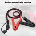 Durability Metal Cores SAE to Alligator Clamps Charging Cable for ...