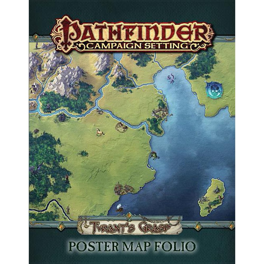 Pathfinder Campaign Setting: Tyrant's Grasp Poster Map Folio (Other ...