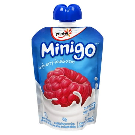 Minigo by Yoplait Yoplait Minigo Raspberry Yogurt Pouch | Walmart Canada