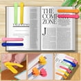6pcs Page Bookmarks for Reading, Automatic Book Marks Tailored for Book ...