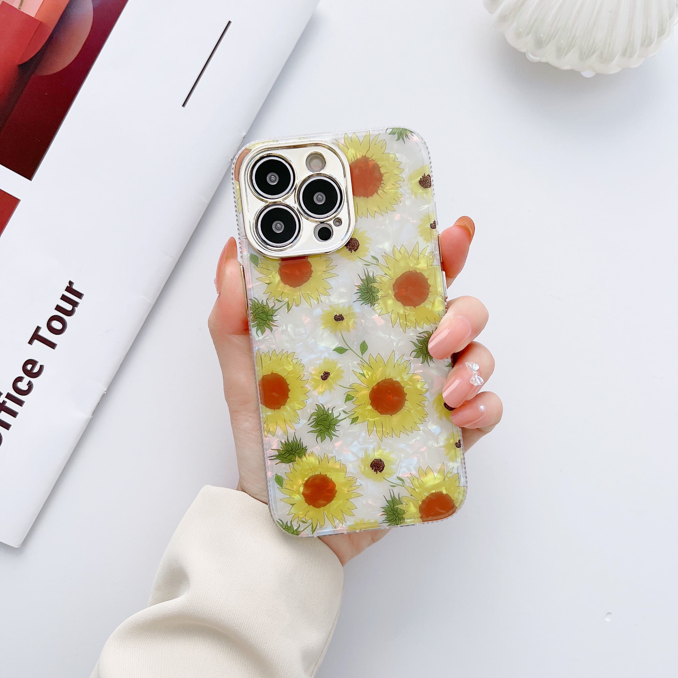 TECH CIRCLE Case for iPhone 13 Pro Max Cute Girly Women Luxury Stylish ...