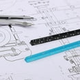 Mr. Pen Architectural Scale Ruler, Aluminium, Pocket Size, 6 Inch, 2 ...