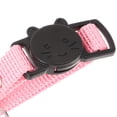 Alasum Pink Cat Collar with Safety Buckle and Name Tag for Comfortable ...