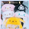 Anime Kawaii Anime Kuromi Plush Luminous Moving Ears Hat Cinnamoroll ...