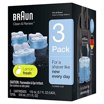 Braun Clean & Renew Refill Cartridges CCR - 4 Pack Razor Cleaner ...