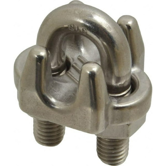 Ronstan 3/8" Wire Rope U-Bolt Grip 316 Stainless Steel - Walmart.com