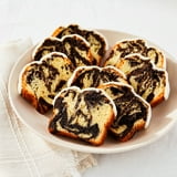 Marketside Iced Marble Sliced Cake 14.1 oz 8 Count with Chocolate and ...