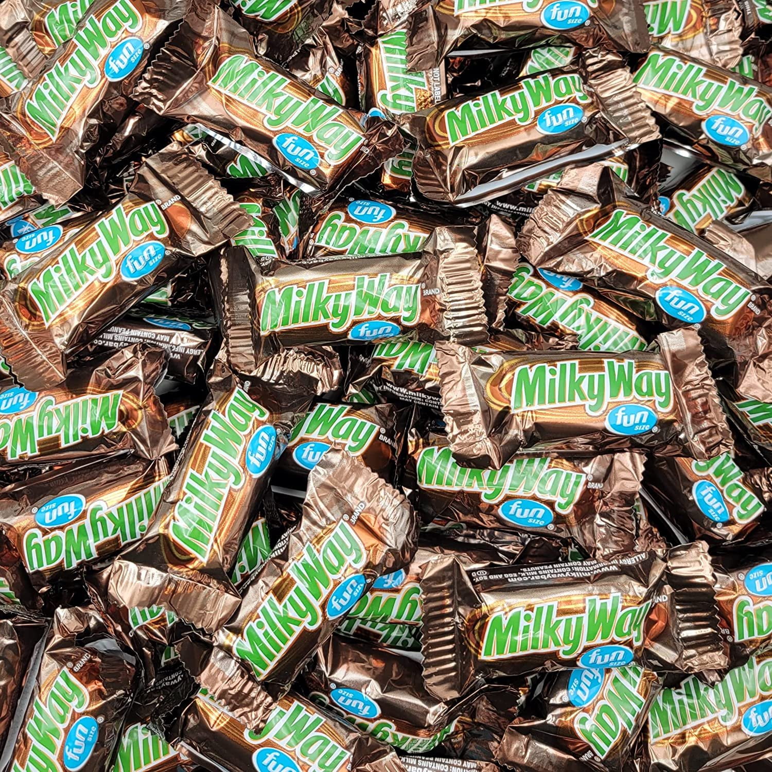 Milky Way Candy Bars - Fun Size Candy in Creamy Carmel, Nougat and Milk ...