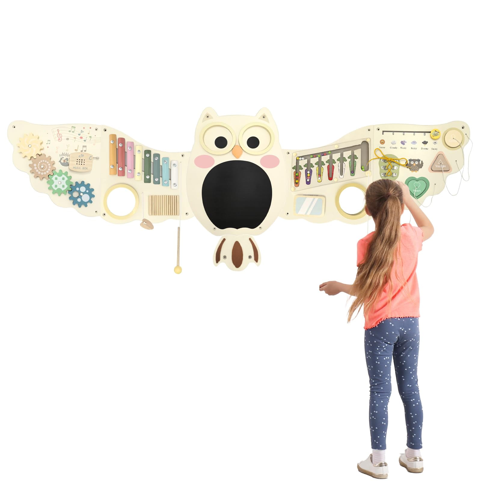 Click here for Baotree Owl Activity Wall Busy Board Panels  Monte... prices