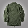 2024 DREAMFIRE Rambo M65 Field Jacket Trench Coat American Retro World War II OG107 Army Green ...