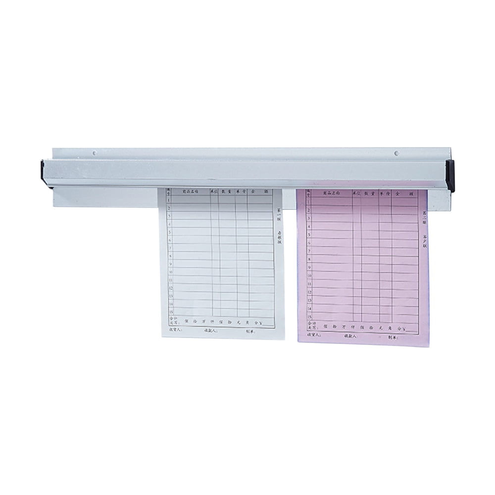 11.8" Sliding Check Rack Order Bill Receipt Rack Aluminum Restaurant ...