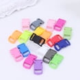 20pcs/lot Curved Side Release Plastic Buckle For Paracord Bracelet ...