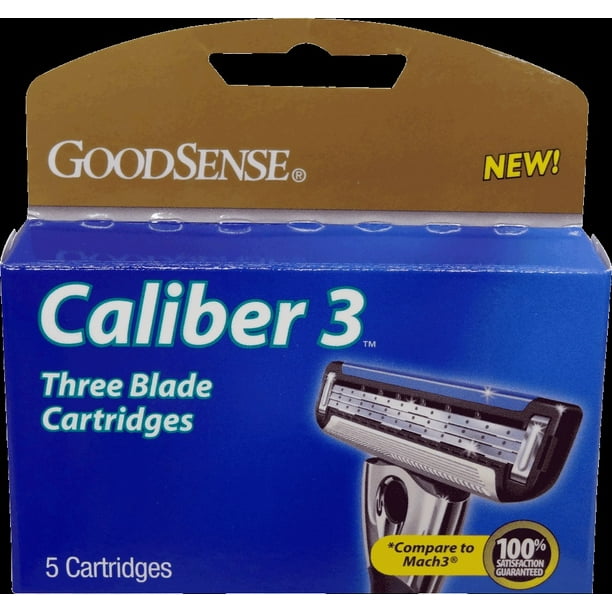 Good Sense Caliber-3 Triple Blade Cartridges 5 Count - Walmart.com
