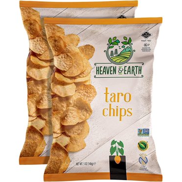 Heaven & Earth Cassava Chips, 5oz 2 Pack Gluten Free, Non GMO - Walmart.com