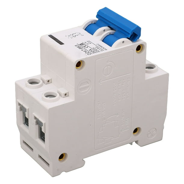 Circuit Breaker, 4000A Breaking Capacity Type B 2P Circuit Breaker ...