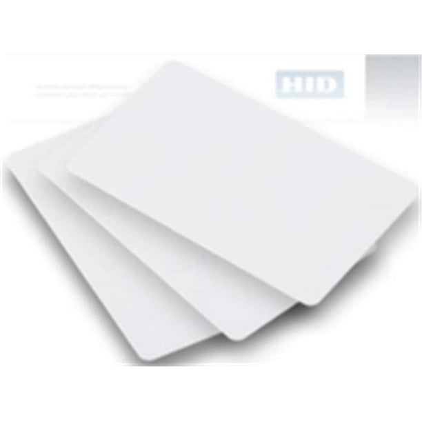 Fargo 081759 3,37 Po x 2,13 Po Support Adhésif Ultracard PVC 10MIL Cr ...