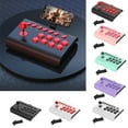Lanema Game Joystick Rocker Bt Wire Connection Arcade Console Fighting Controller For Switchs Pc 5378