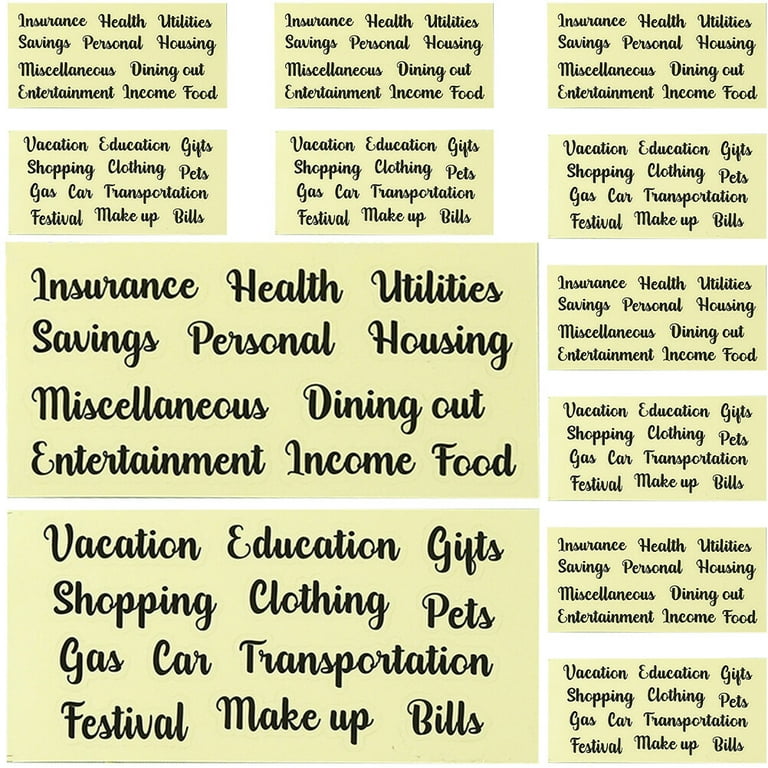 Labels For Education Collection Sheet