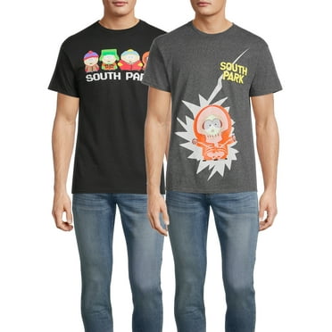 South Park - South Park Characters - Men's Short Sleeve Graphic T-Shirt ...