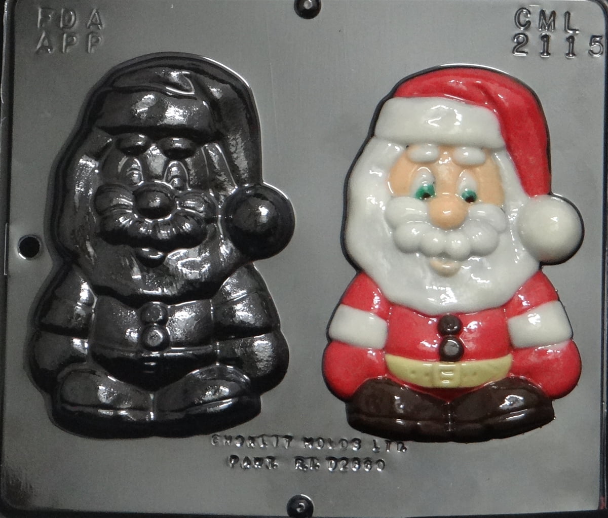 2115 Santa Claus Chocolate Candy Mold - Walmart.com