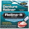 Reline-It Advanced Denture Reliner Kit for Both Upper & Lower Dentures ...