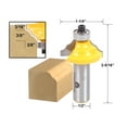 Yonico Double Round-Over Edging Router Bit - 1/2" Shank - 13130 ...