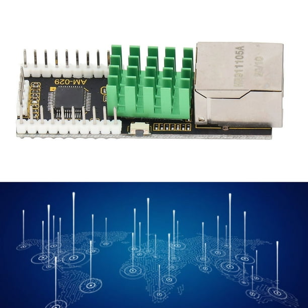 Ethernet Transceiver Development Board, ENC28J60 Module IP Address ...